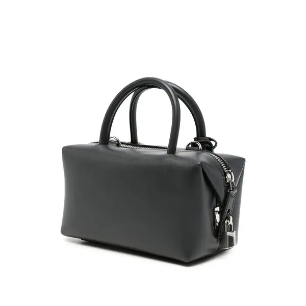 Max Mara Leather Tote Bag - Gray