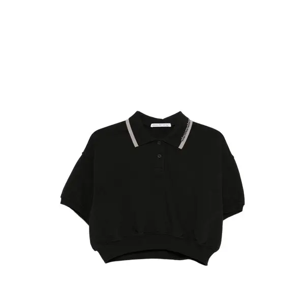 Alexander Wang Tops Polo Tops - Black