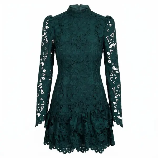 Yumi Kim Robyn Forest Lace Dress - Green