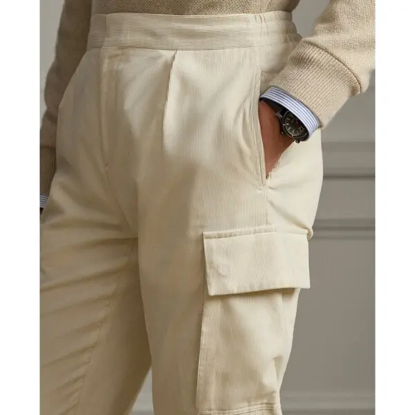 Ralph Lauren Hand-tailored Corduroy Cargo Trousers