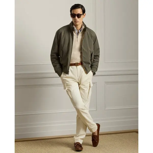 Ralph Lauren Hand-tailored Corduroy Cargo Trousers