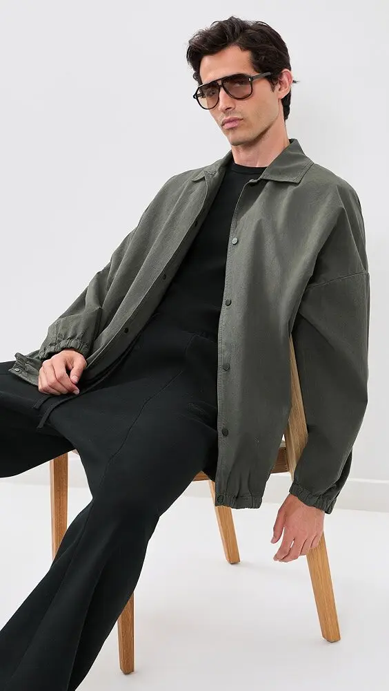 Fear Of God Windbreaker - Dark Grey
