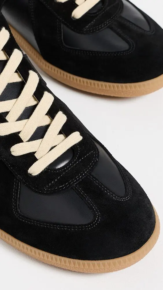 MAISON MARGIELA Replica Low Top Sneakers - Black/black