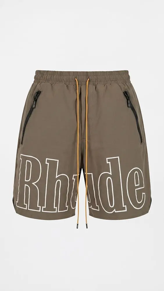 Rhude Logo Shorts 7