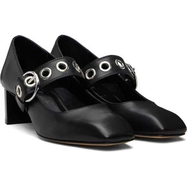 AeydĒ Lina Eyelet Mary Jane High Heels