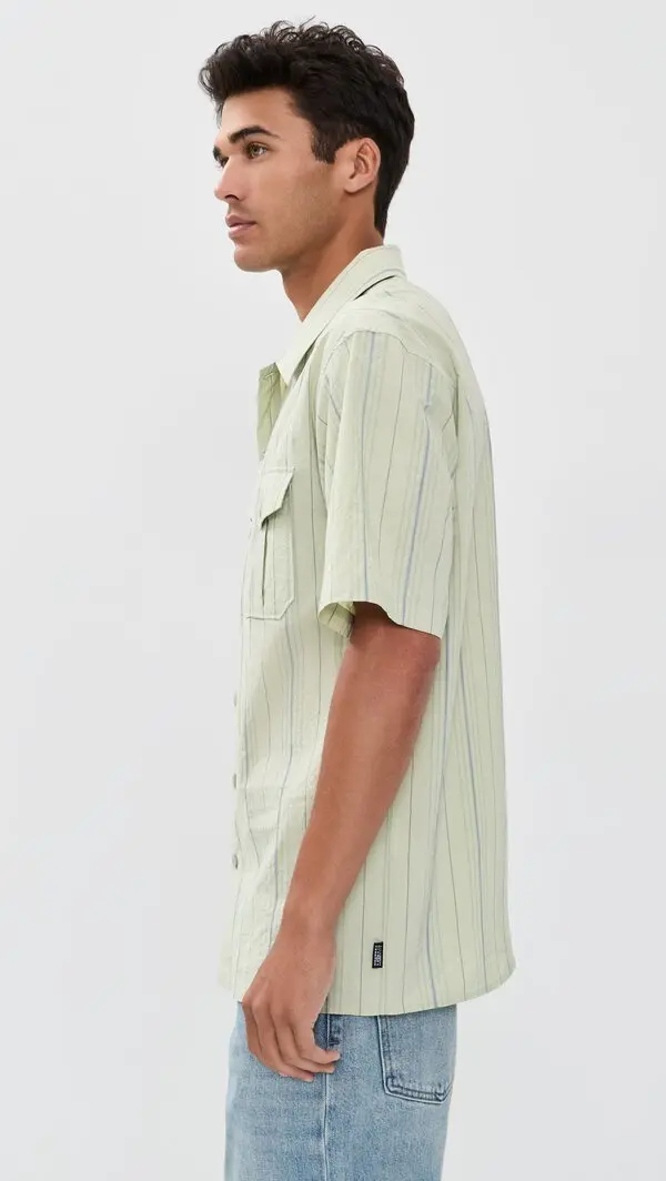 MAISON MARGIELA Double Pocket Stripe Shirt