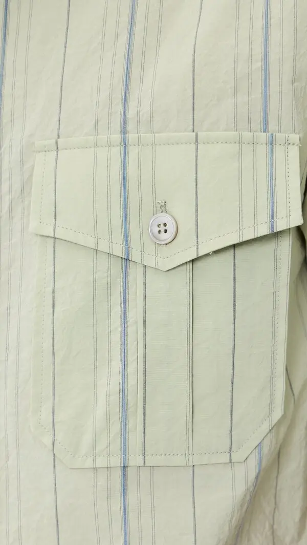 MAISON MARGIELA Double Pocket Stripe Shirt
