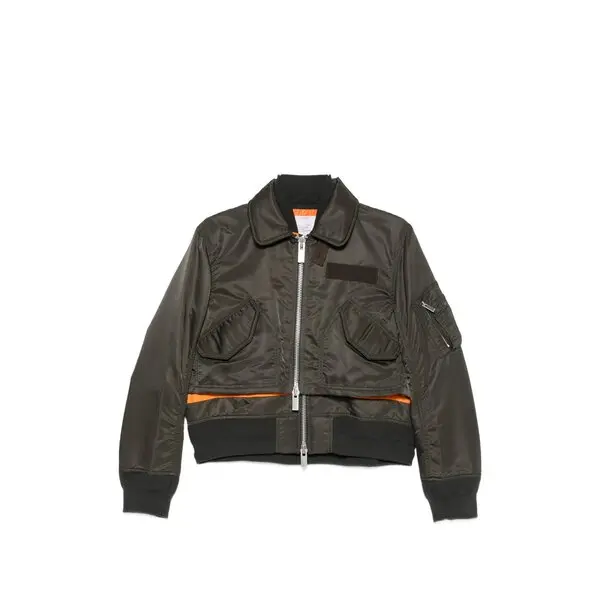 Sacai Jackets Bomber Jackets - Green