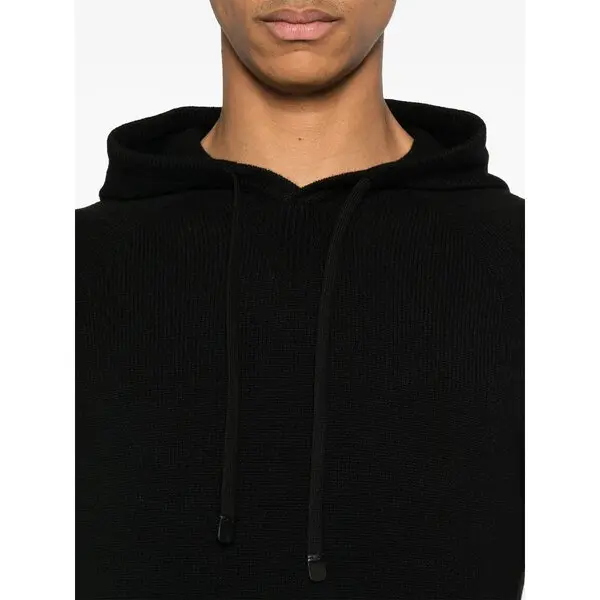 TOM FORD Cashmere Hoodie With Appliqué Logo