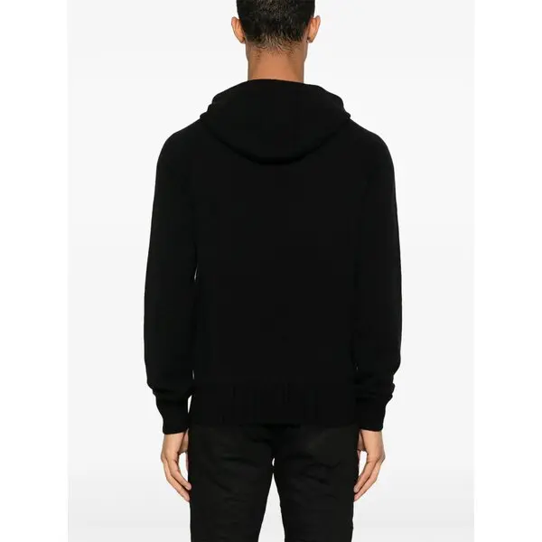 TOM FORD Cashmere Hoodie With Appliqué Logo