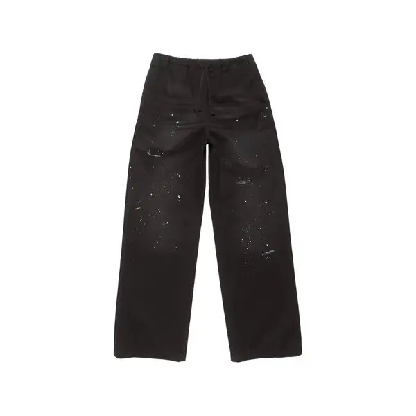 Acne Studios Trousers Regular & Straight-leg Trousers - Black
