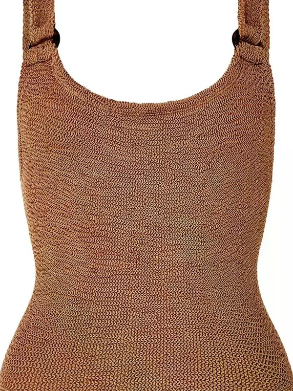 Hunza G Domino Ring-detail Swimsuit