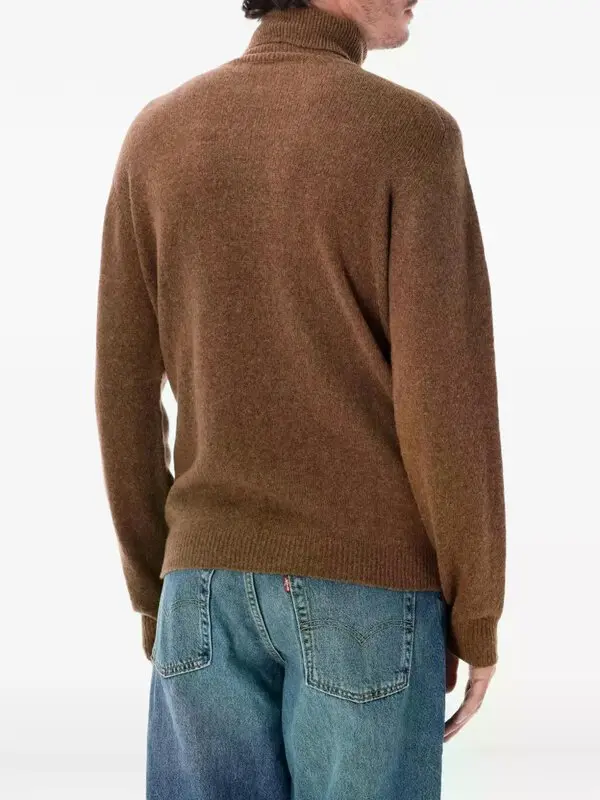 ROBERTO COLLINA Roll-neck Knitted Sweater