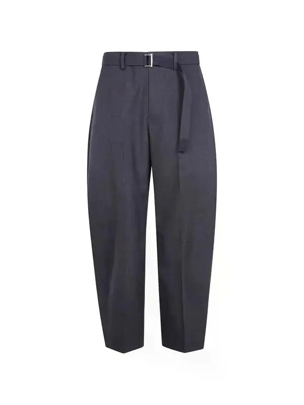 Sacai Belted Tailored Trousers