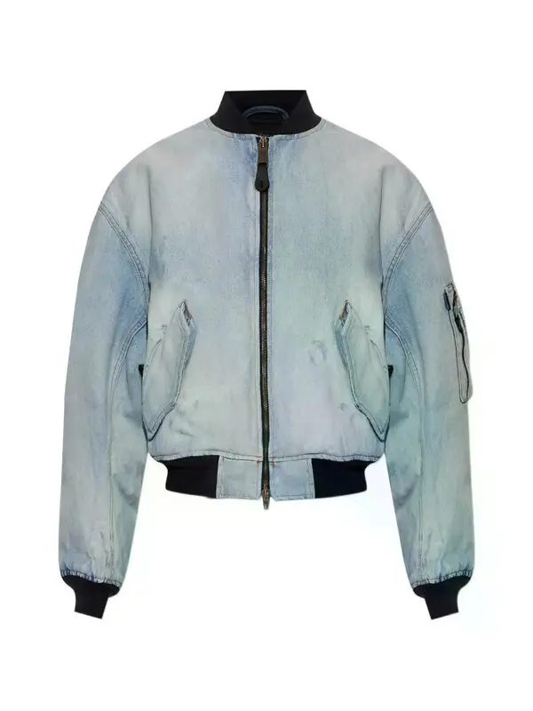 Balenciaga Zip Pocket Jacket - Blue