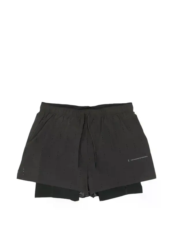 On X Paf Zero 2-in-1 Shorts - Black