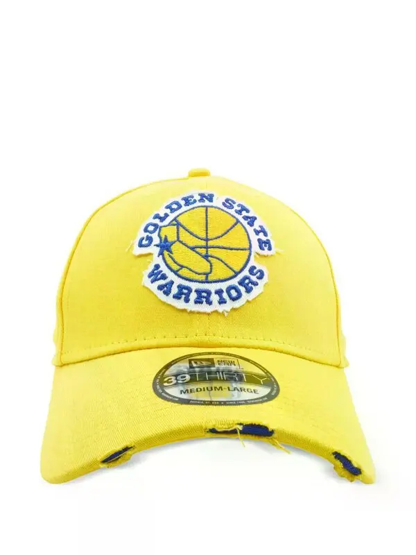 New Era 39thirty Golden State Warriors Baseball Cap - Yellow