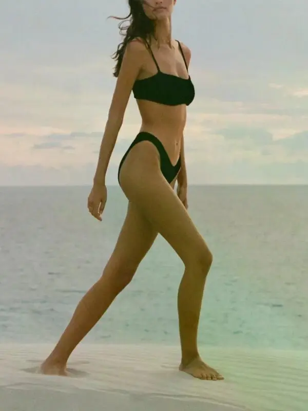 Hunza G Gigi Crinkle-effect Bikini