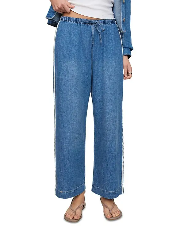 Z Supply The Sidelines Denim Track Pants