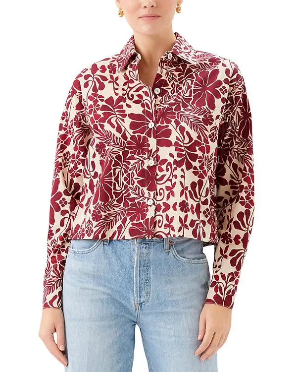 Fifteen Twenty Lena Button Up Cotton Shirt - Print