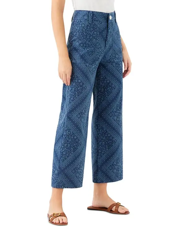 Fifteen Twenty Rylee Cropped Wide Leg Pants