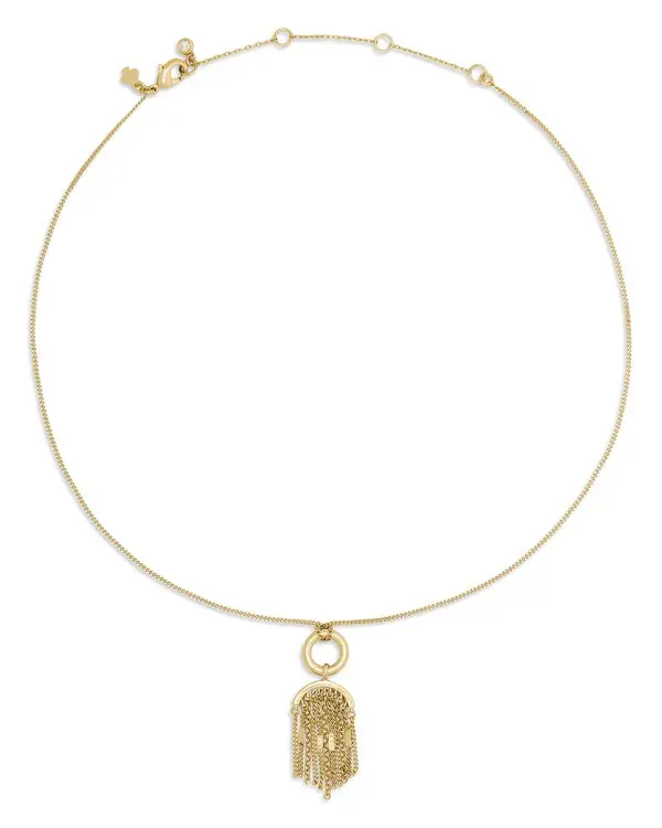Kate Spade New York Chain Tassel Pendant Necklace