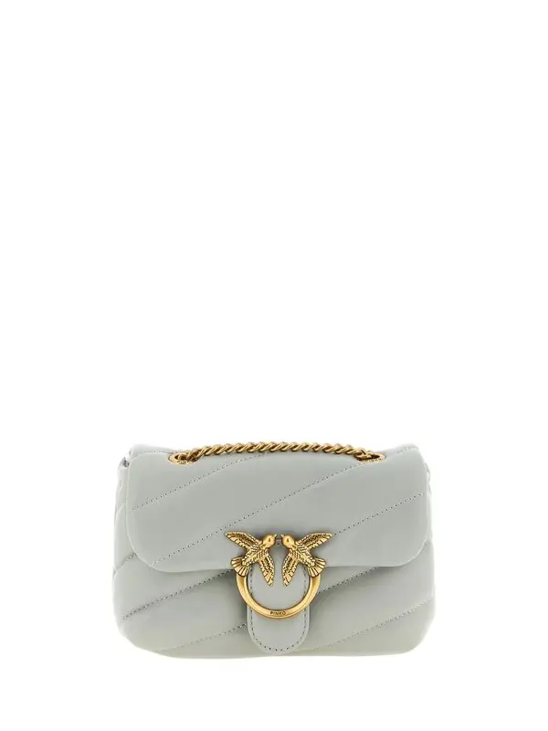 Pinko Mini Chic Leather Bag For
