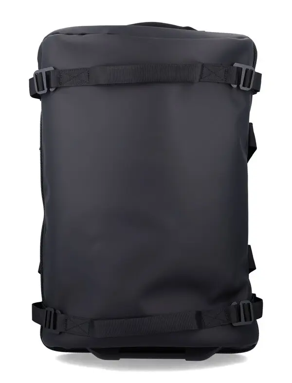 Rains Waterproof Cabin Duffle Suitcase With Wheels - Nero