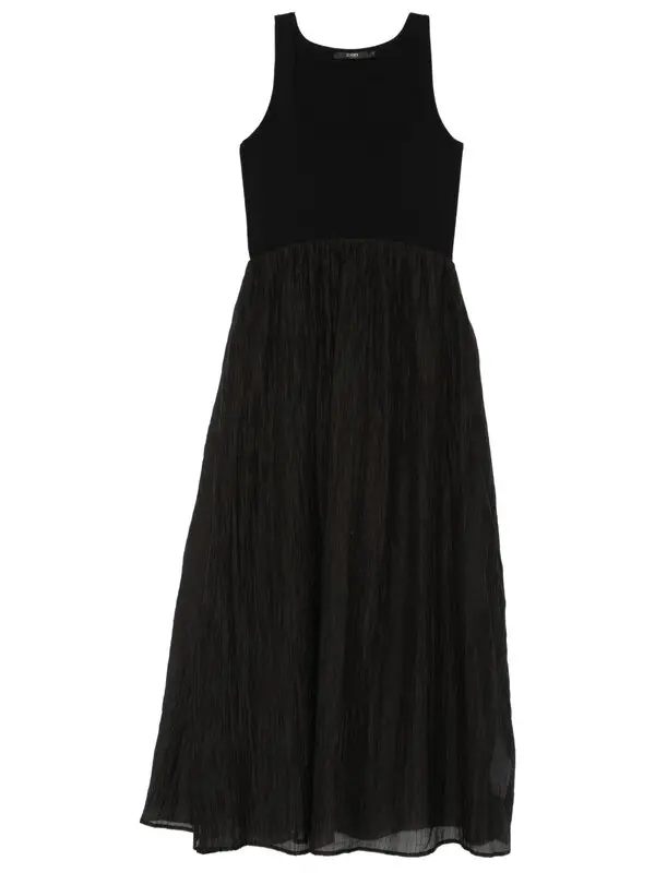 Seventy Ribbed Knit Mini Dress - Black