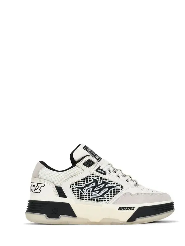 Amiri 100% Leather Sneakers - White