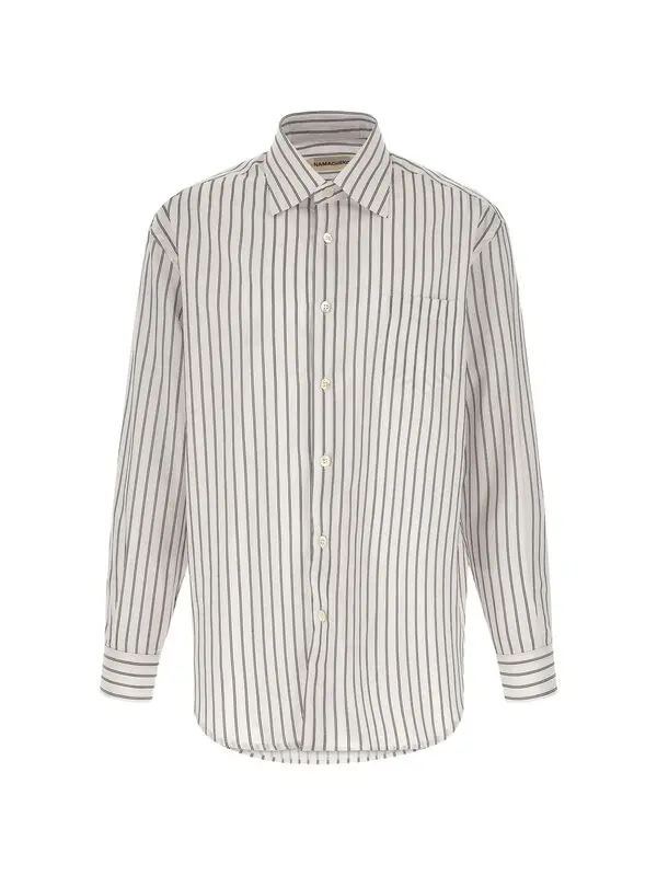 NAMACHEKO Striped Button-up Shirt - Multicolor