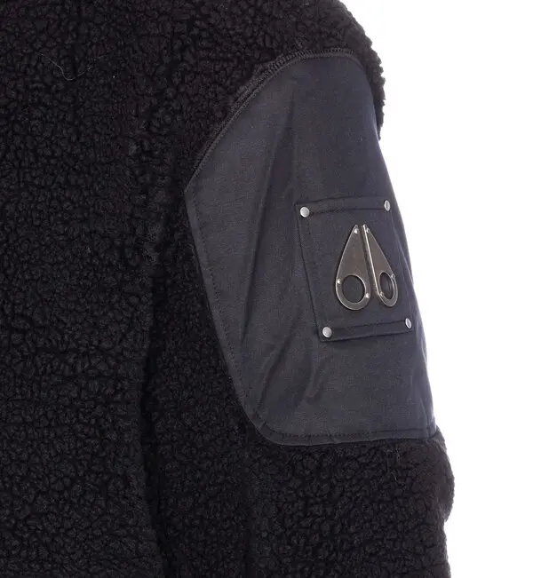 Moose Knuckles Panelled Zip-up Fleece Jacket