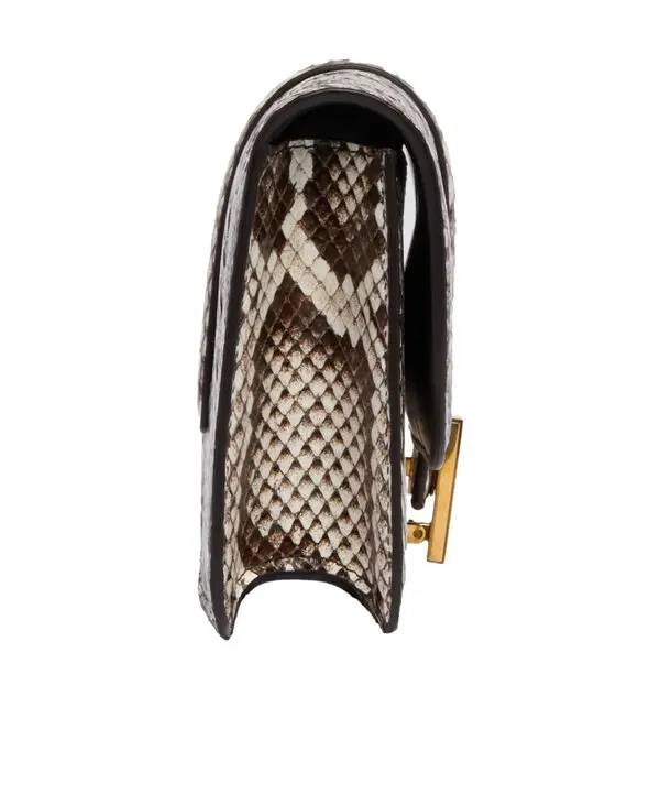 Khaite Clutch With Metal Hardware - Brown