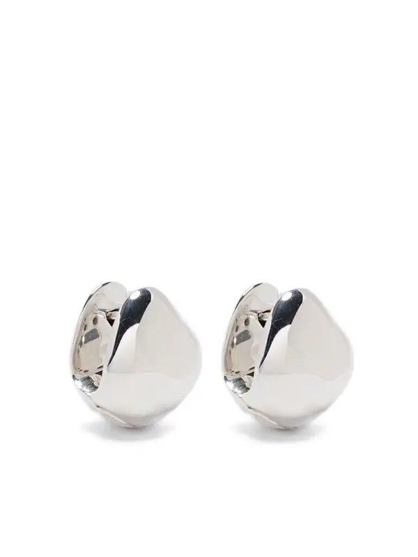 Phoebe Philo Pebble Stud Silver Earrings