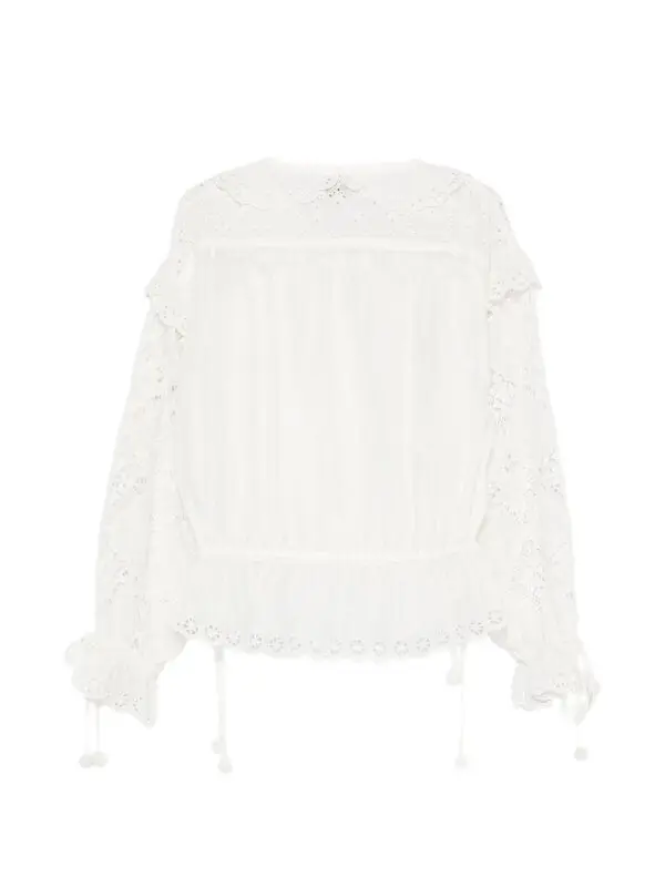 Isabel Marant Étoile Nowana Silk Blend Blouse - Multicolor