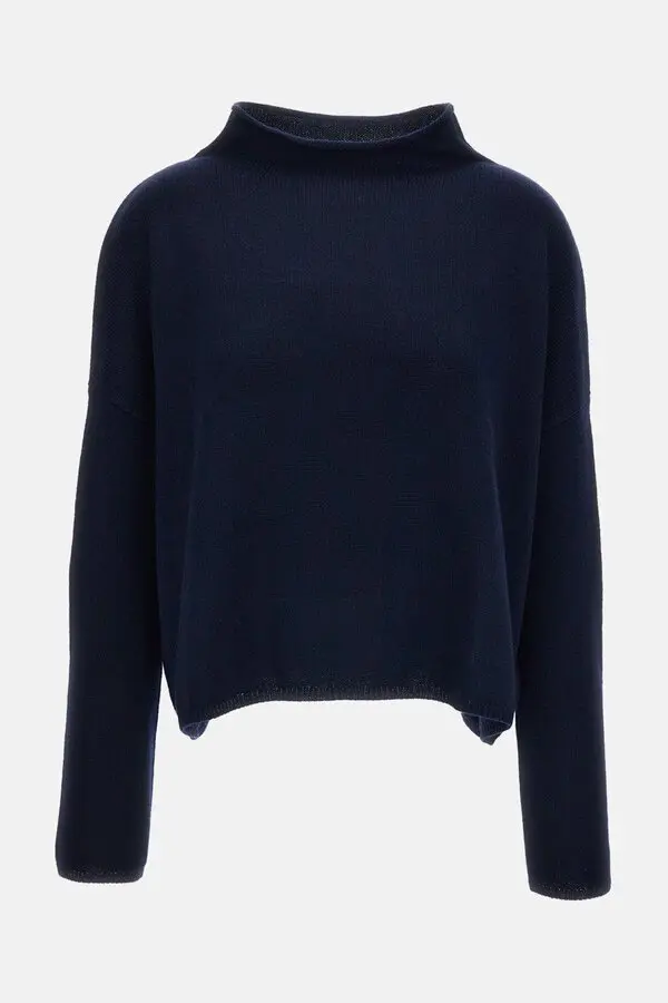 LISA YANG Sandy Heavy-knit Cashmere Mock Neck Sweater - Multicolor