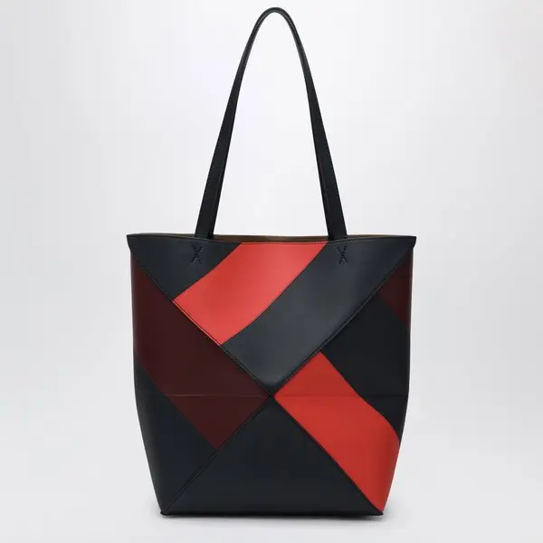 Loewe Puzzle Fold Tote Bag In Calf Leather