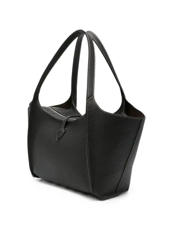 TOD'S T Timeless Small Leather Tote Bag