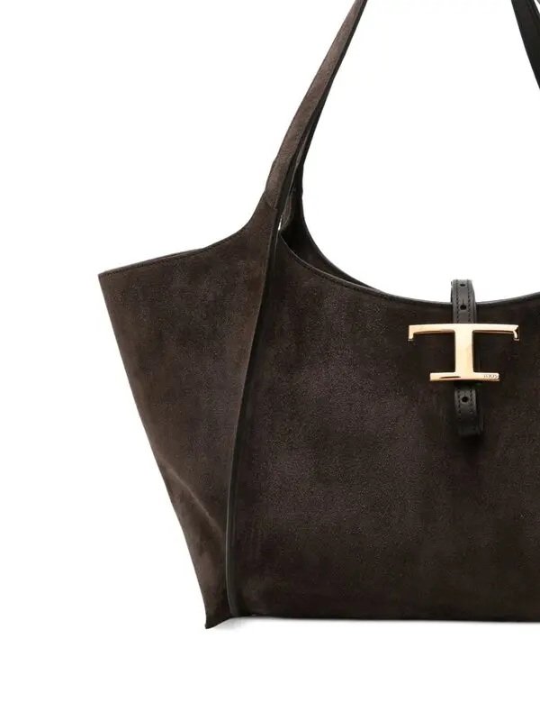 TOD'S Timeless Small Leather Tote Bag - Multicolor