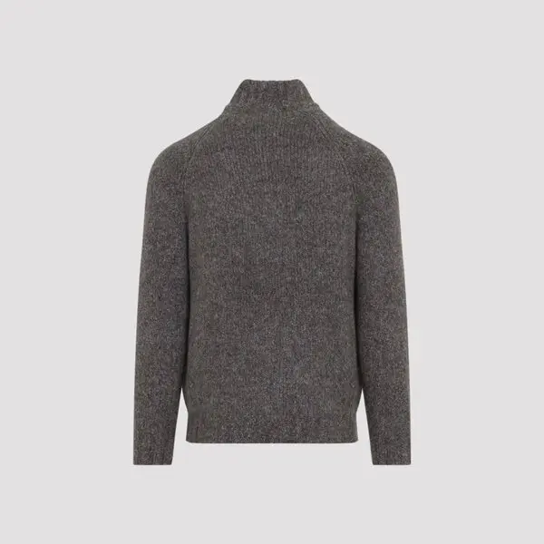 Brunello Cucinelli Full-zip Ribbed Cardigan - Brown