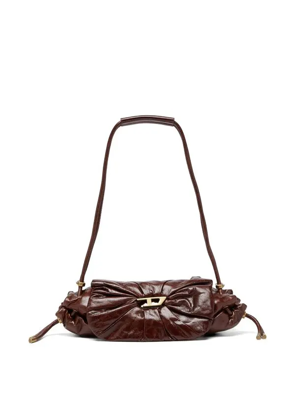 DIESEL® Scrunch Leather Shoulder Bag - Multicolor