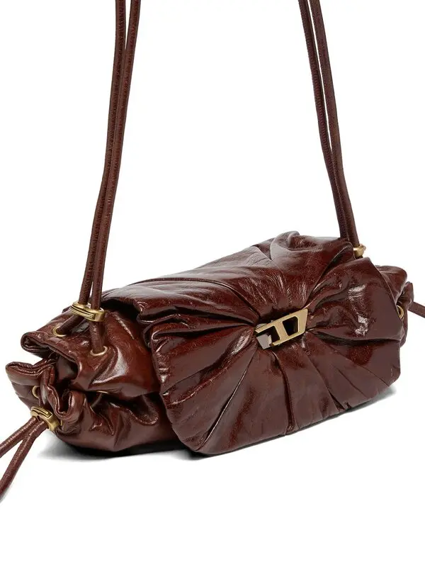 DIESEL® Scrunch Leather Shoulder Bag - Multicolor