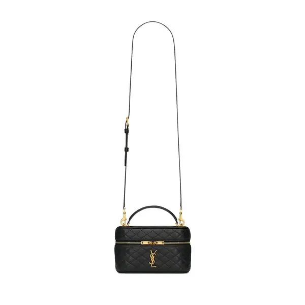 Saint Laurent Gaby Vanity Bag - Black