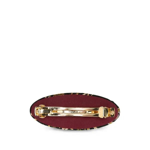 Etro Jacquard Pattern Pegasus Motif Barrette