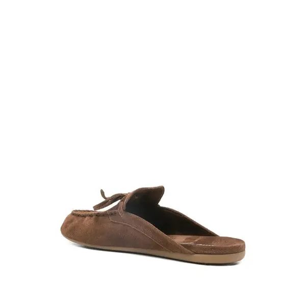 Miu Miu Suede Mule Loafers