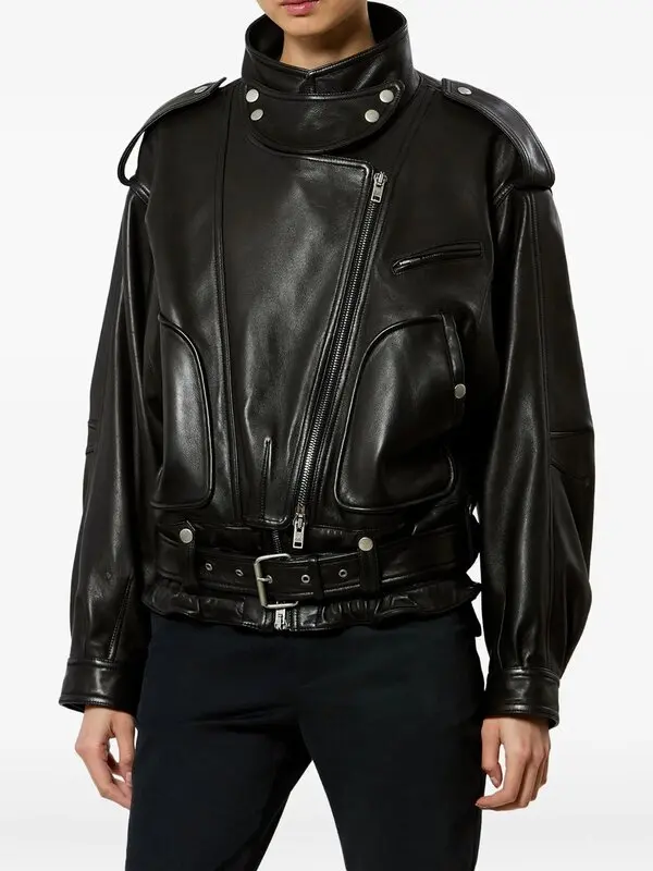 Isabel Marant Étoile Farza Lamb Leather Jacket