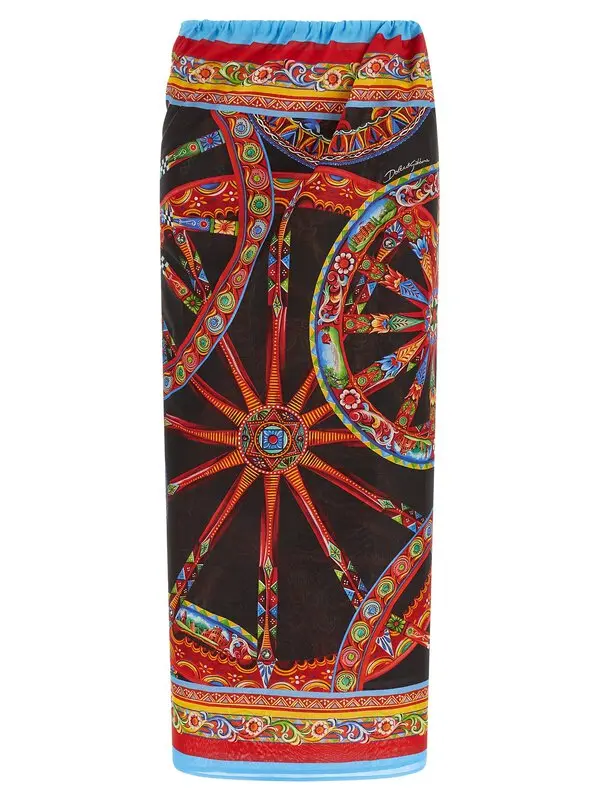 Dolce & Gabbana Carretto' Sarong - Multicolor