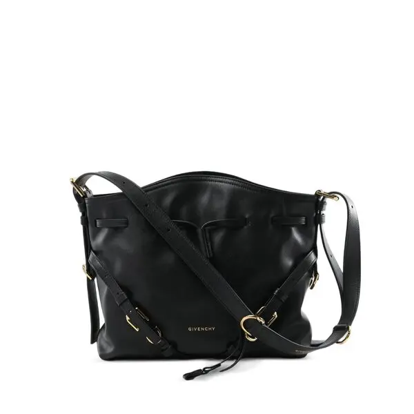 Givenchy Leather Bucket Bag - Black