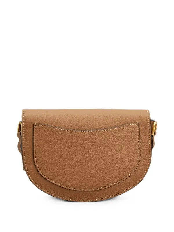 TOD'S T Timeless Mini Leather Shoulder Bag - Brown