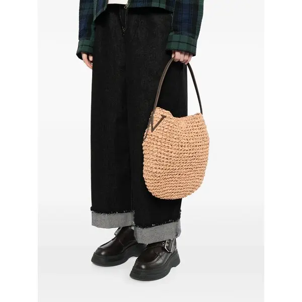 JW Anderson Raffia Shoulder Bag